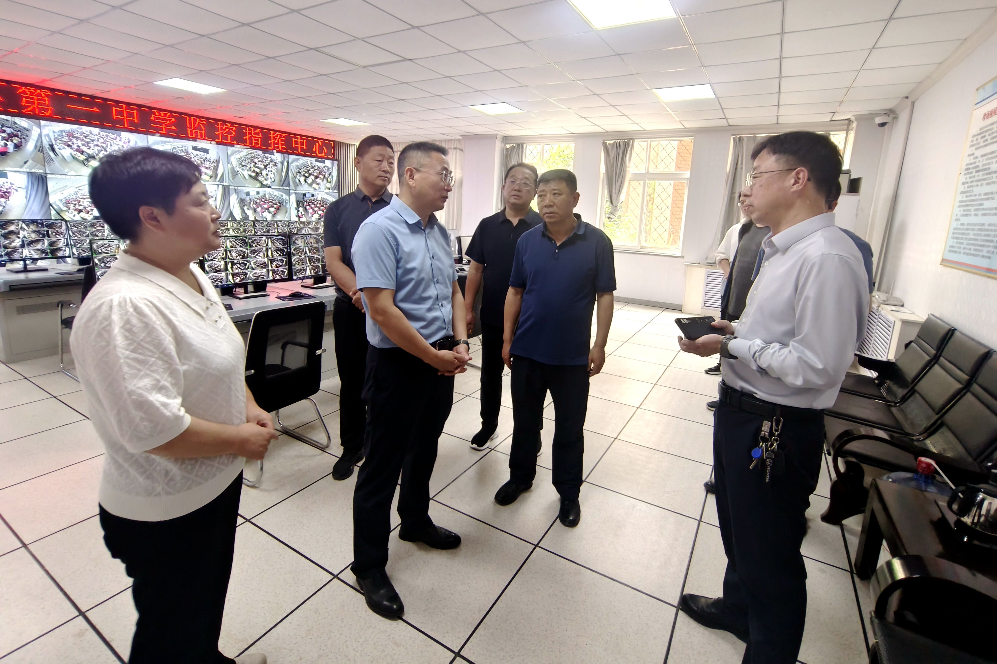 梁海昌视察指导高考准备工作_山西盂县人民政府